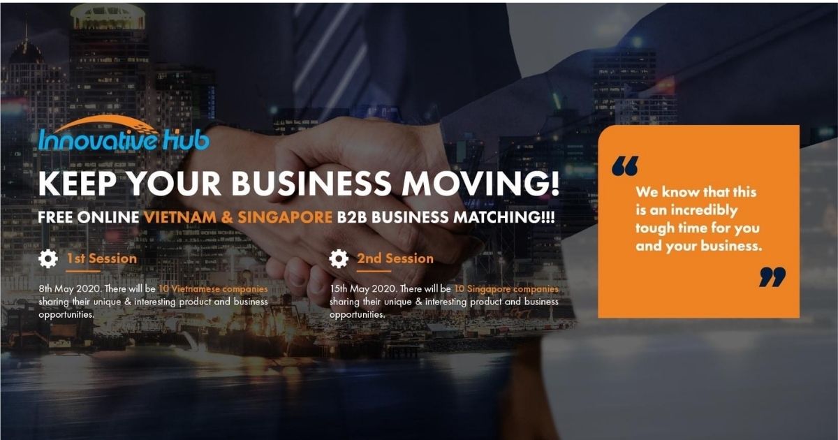 Free Online B2B Business Matching Session - Innovative Hub SG